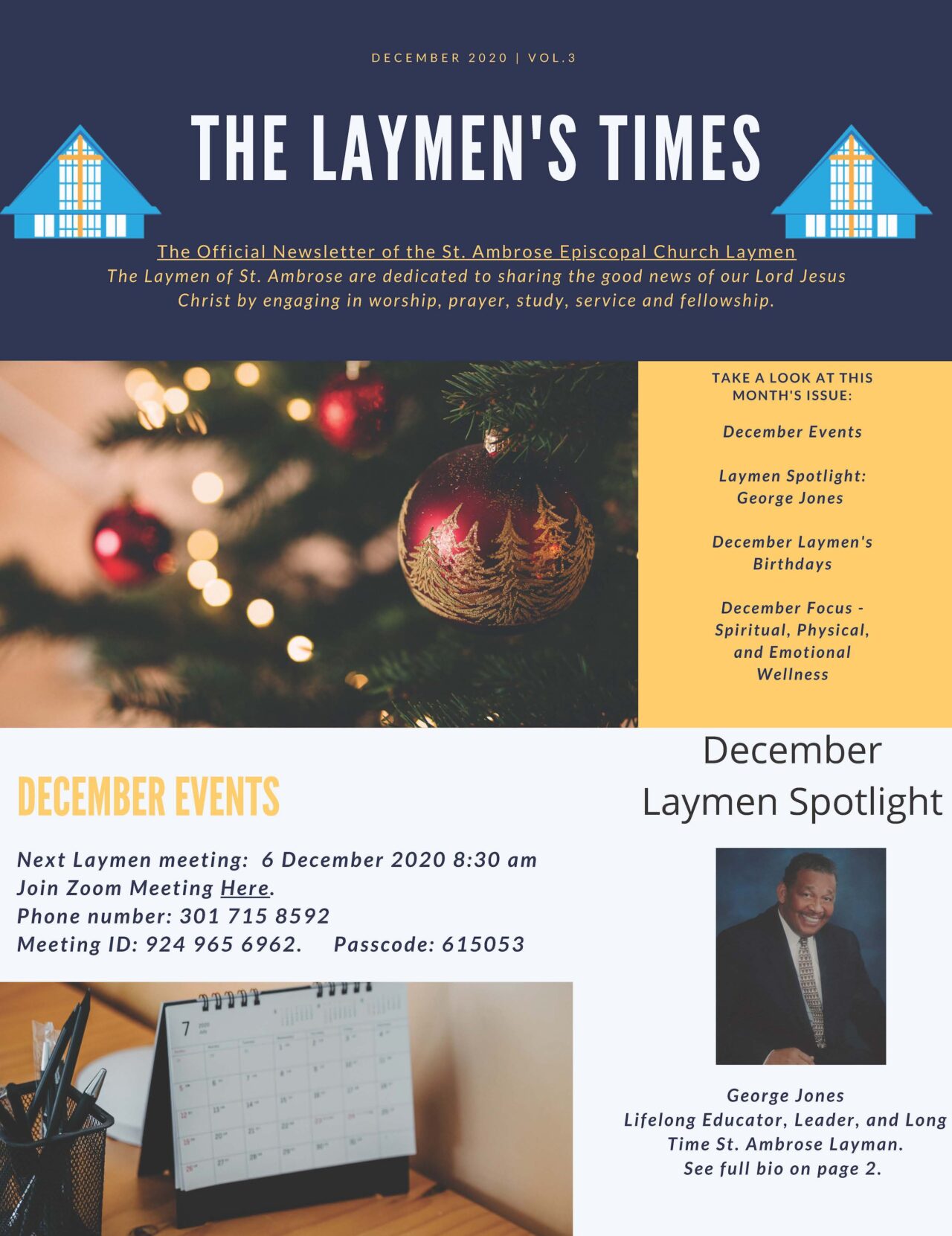 The Laymen’s Times Vol.3 | St Ambrose Episcopal Church