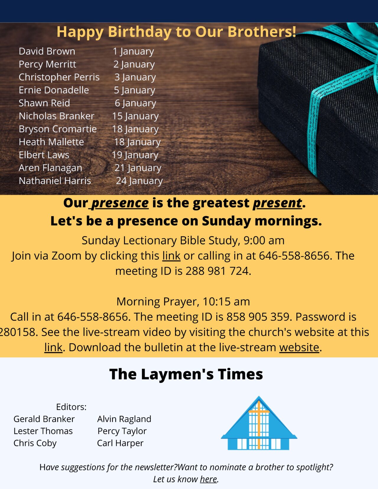 The Laymen’s Times Vol.4 | St Ambrose Episcopal Church