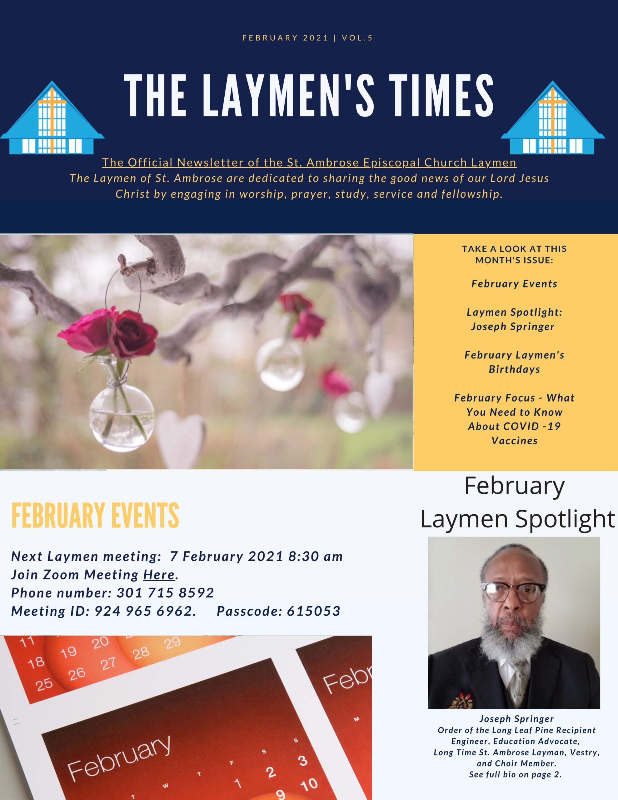 The Laymen’s Times Vol.5 | St Ambrose Episcopal Church