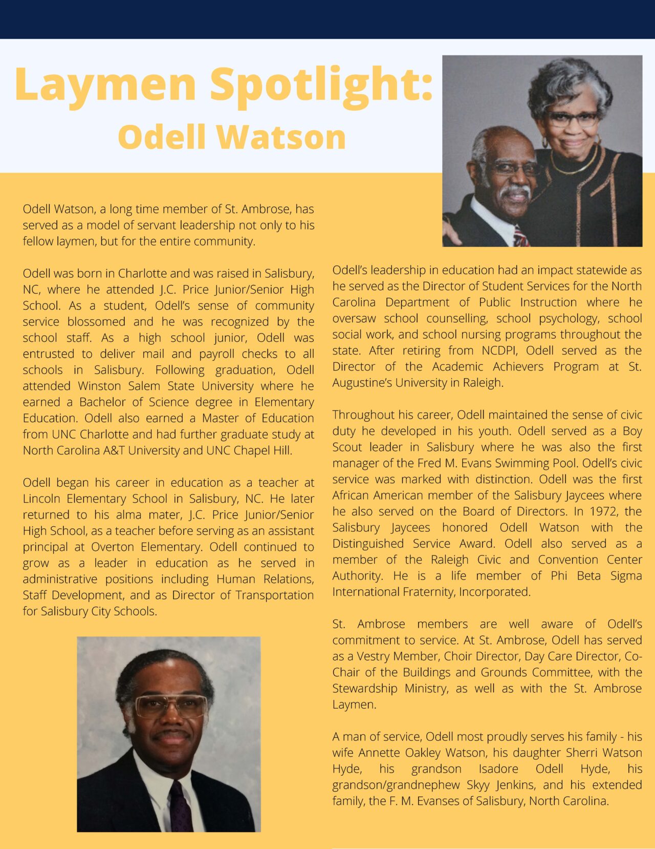 The Laymen’s Times Vol.8 | St Ambrose Episcopal Church